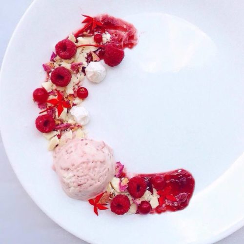 RASPBERRY AND RED-CURRANT ICE-CREAM - Bake with Shivesh