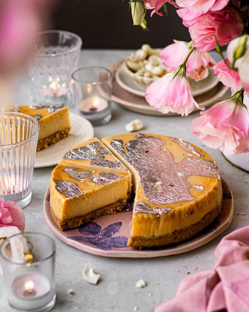 Kaju Katli Cheesecake - Bake with Shivesh