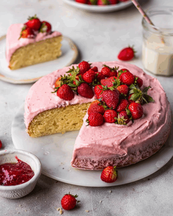 How to crumb coat a cake - Bake with Shivesh