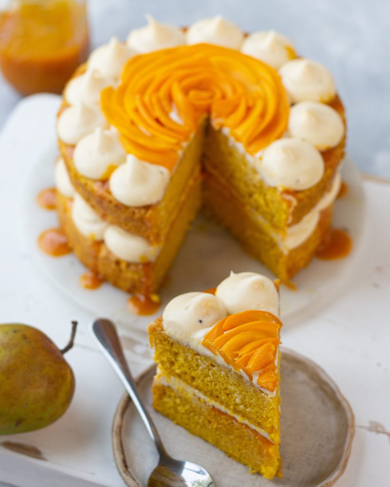 Eggless Mango Cake - Bake with Shivesh