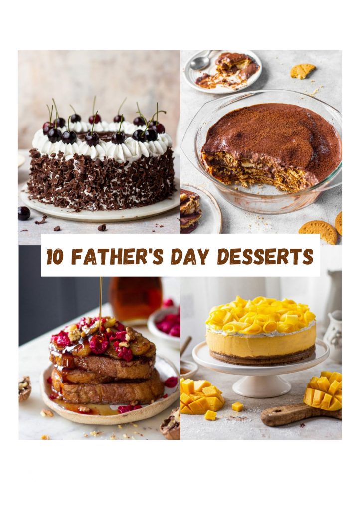 10 desserts you can bake this Father's Day - Bake with Shivesh