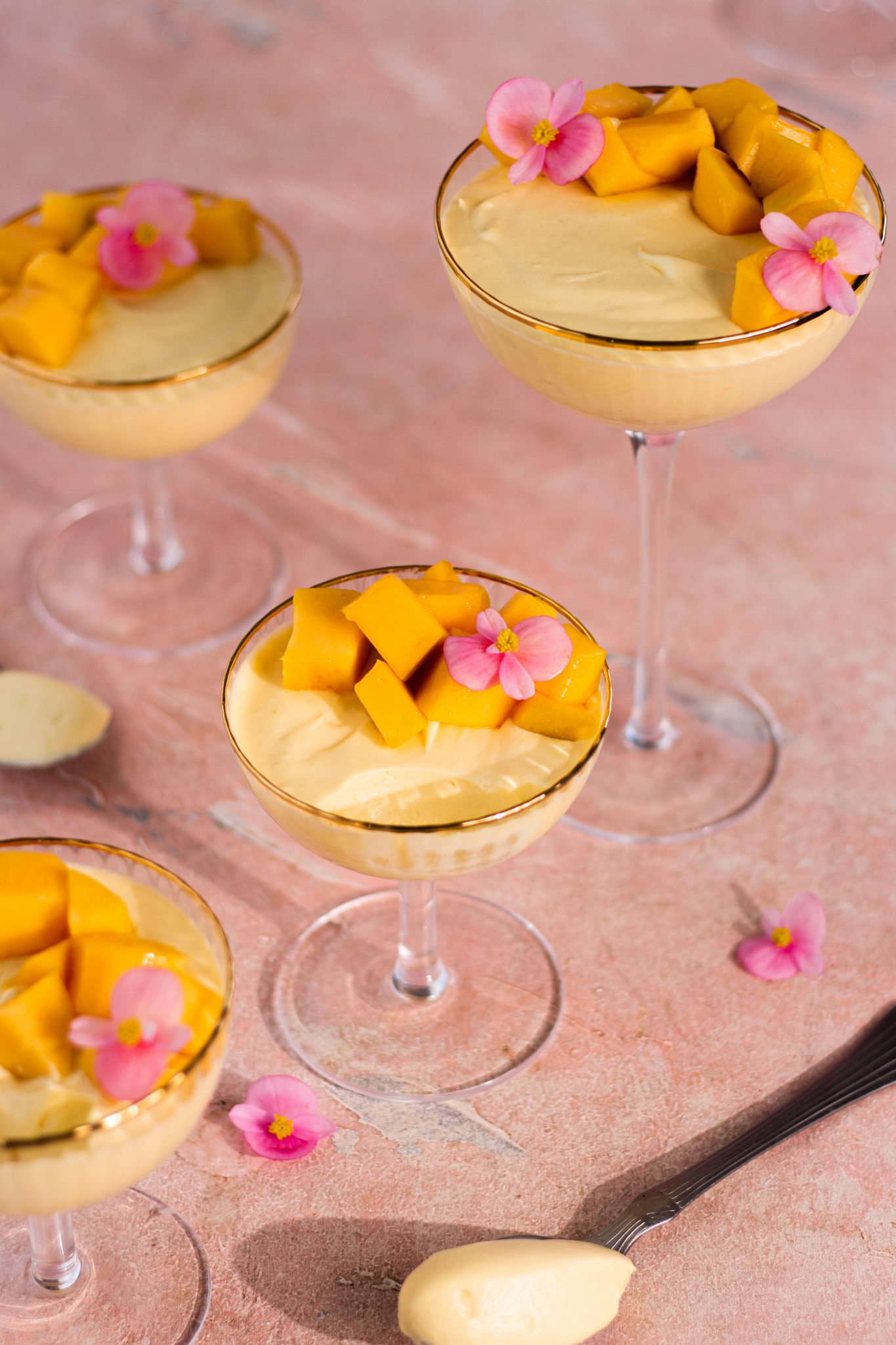 Mango Mousse - Bake with Shivesh
