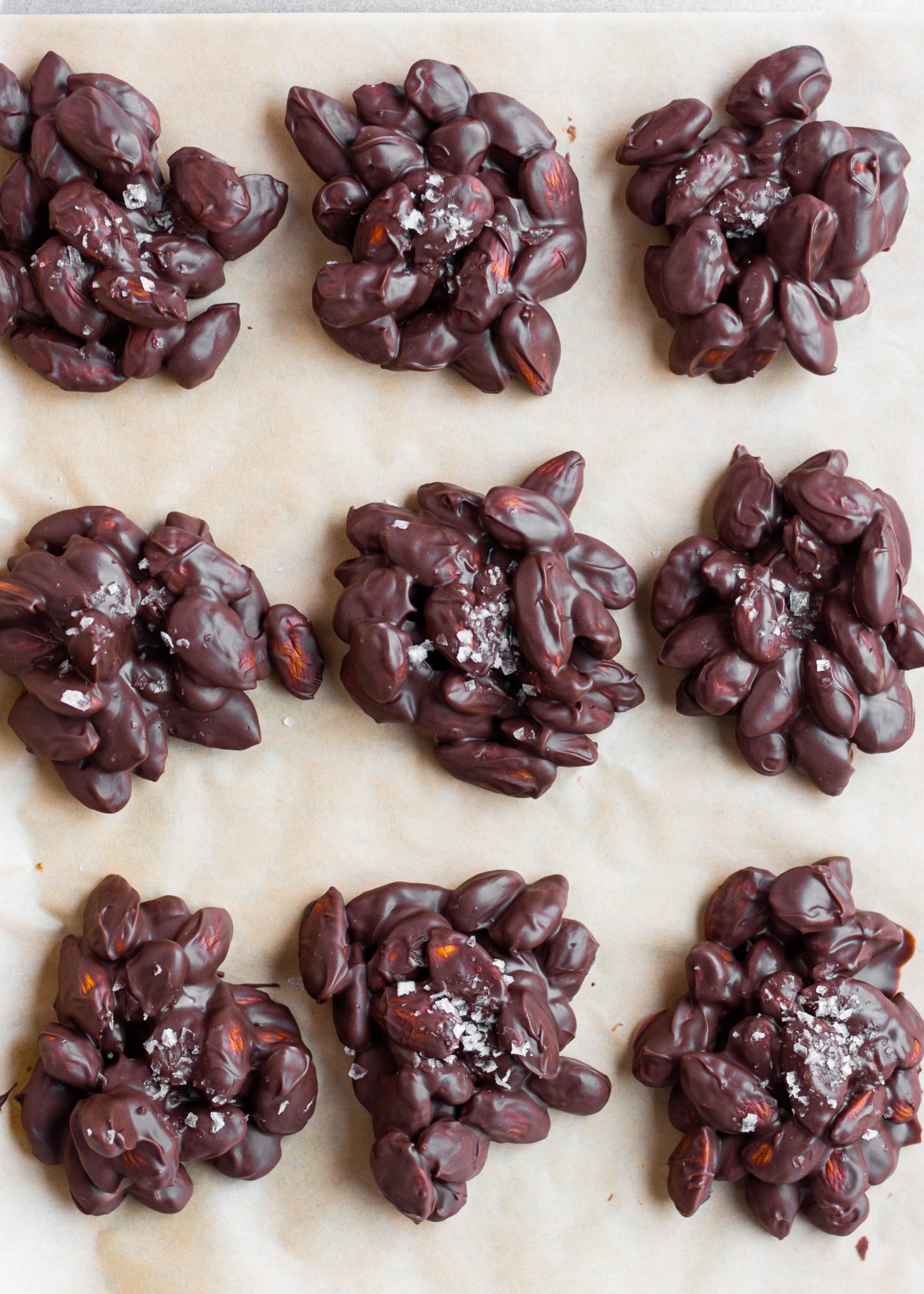 CHOCOLATE ALMOND CLUSTERS - Bake with Shivesh