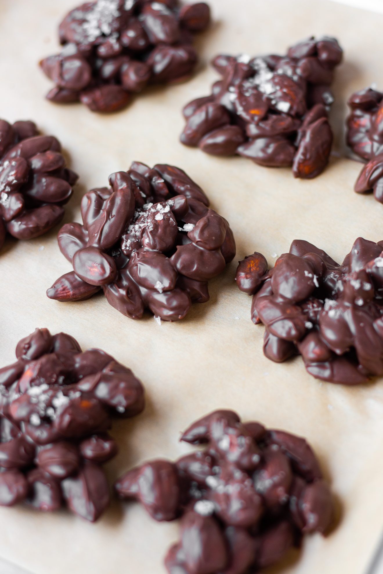 CHOCOLATE ALMOND CLUSTERS - Bake with Shivesh