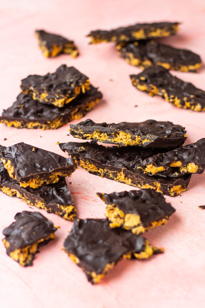 Chocolate cornflake bark - Bake with Shivesh