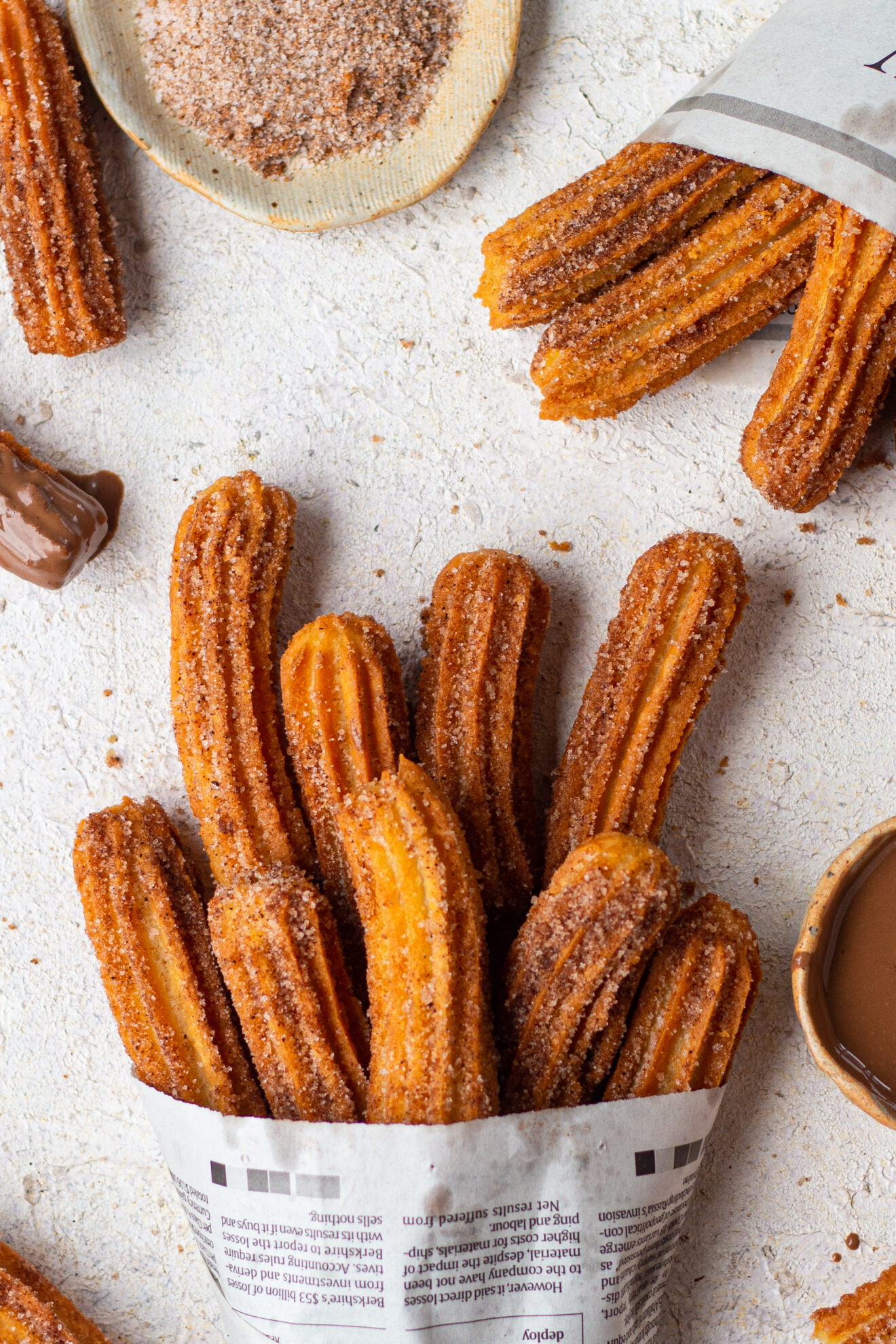 EGGLESS CHURROS - Bake with Shivesh