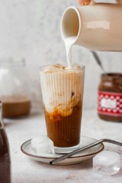 NUTELLA ICED MOCHA - Bake with Shivesh