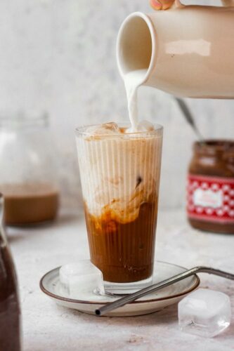 NUTELLA ICED MOCHA - Bake with Shivesh