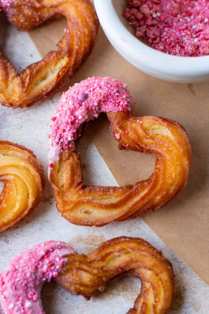 HEART CHURROS - Bake with Shivesh