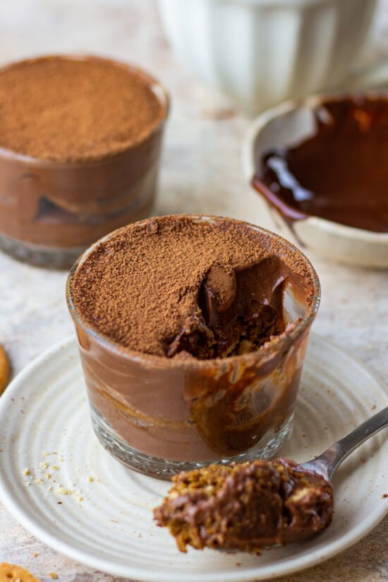 SMALL SERVE BISCUIT PUDDING - Bake with Shivesh