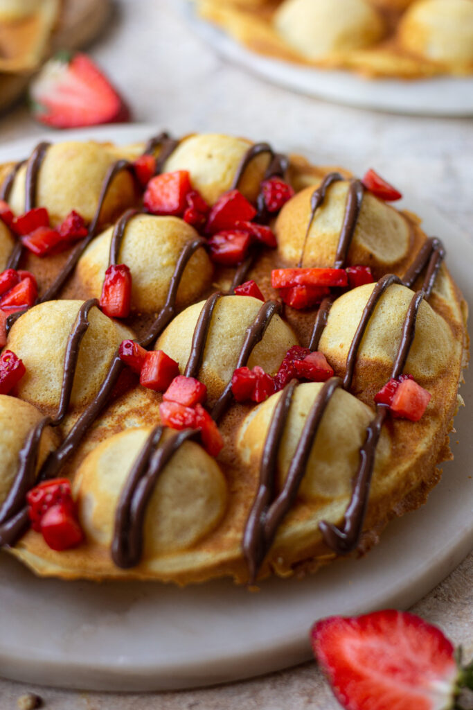 BUBBLE WAFFLE - Bake with Shivesh