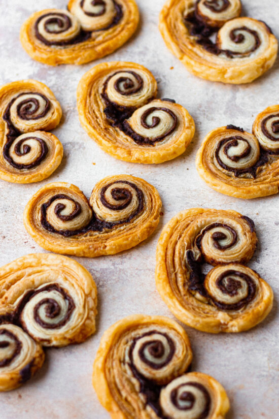 NUTELLA FRENCH HEARTS - Bake with Shivesh