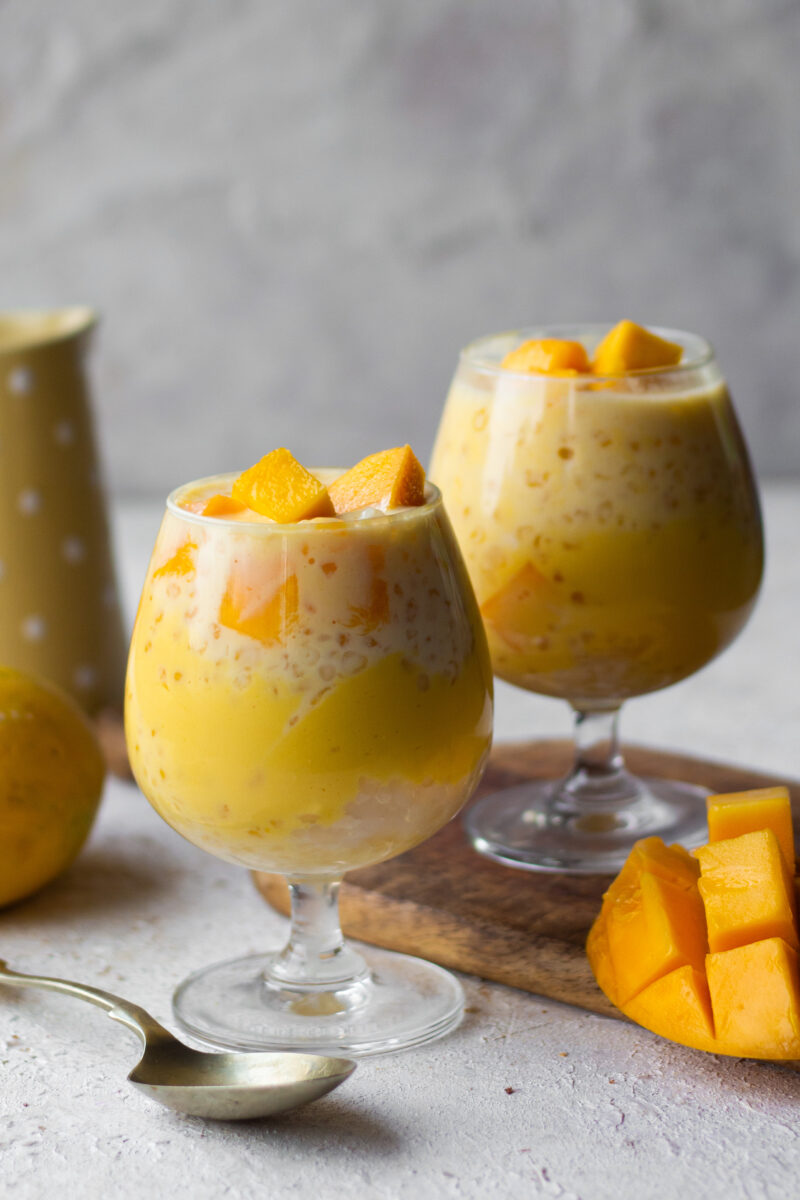 EASY MANGO SAGO DRINK - Bake with Shivesh