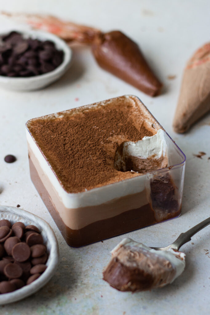 OMBRE CHOCOLATE MOUSSE - Bake with Shivesh