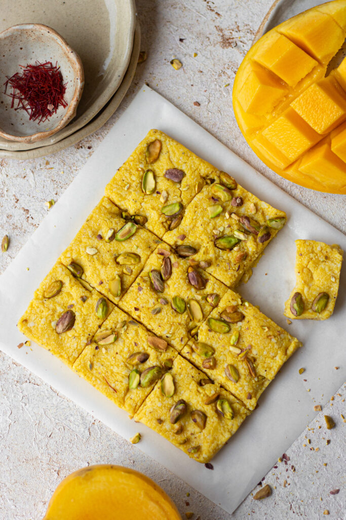 MANGO KALAKAND - Bake with Shivesh