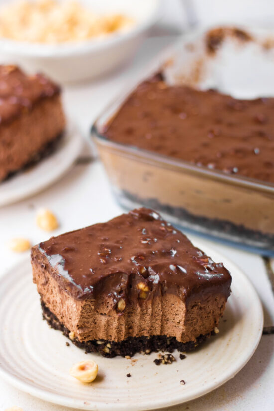 HAZELNUT CHEESECAKE - Bake with Shivesh