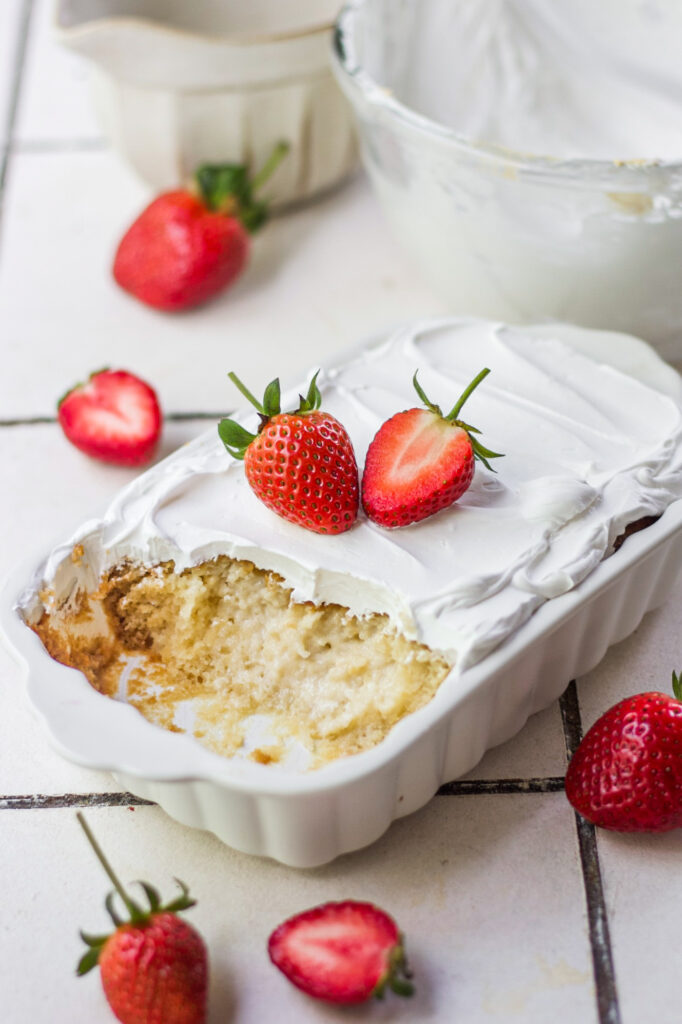 EGGLESS MILK CAKE - Bake with Shivesh