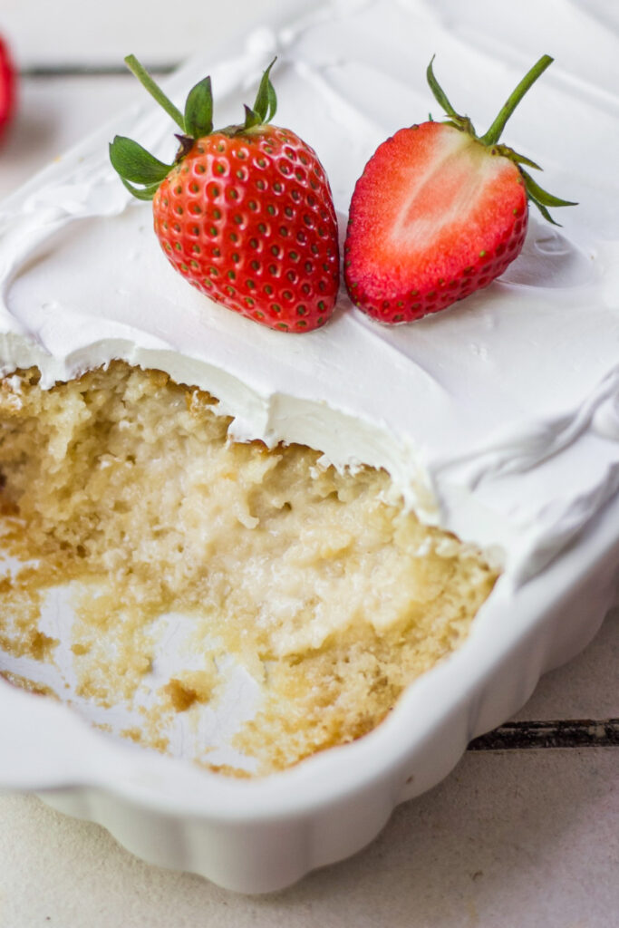 EGGLESS MILK CAKE - Bake with Shivesh