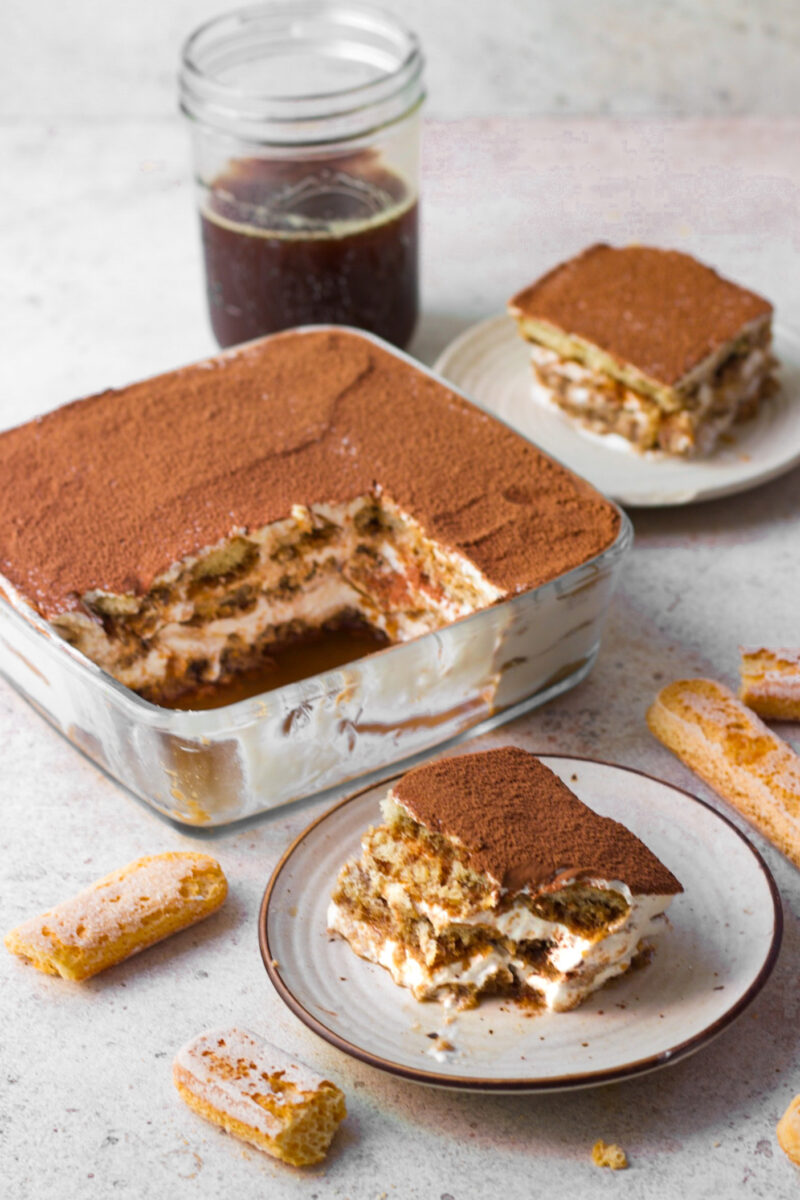 TIRAMISU WITH HOMEMADE MASCARPONE CHEESE - Bake with Shivesh