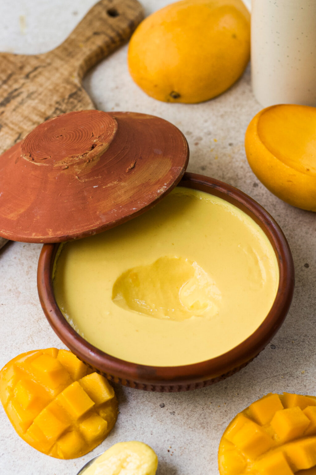 EASY 4-INGREDIENT MANGO MISHTI DOI - Bake with Shivesh