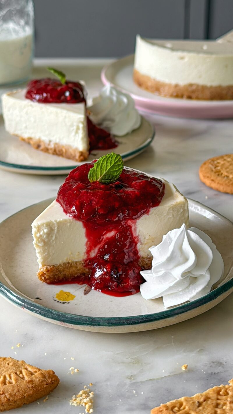 HEALTHIER CHEESECAKE - Bake with Shivesh