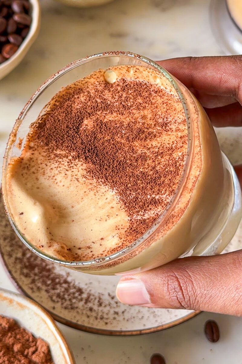 VIRAL 2 INGREDIENT COFFEE MOUSSE - Bake with Shivesh