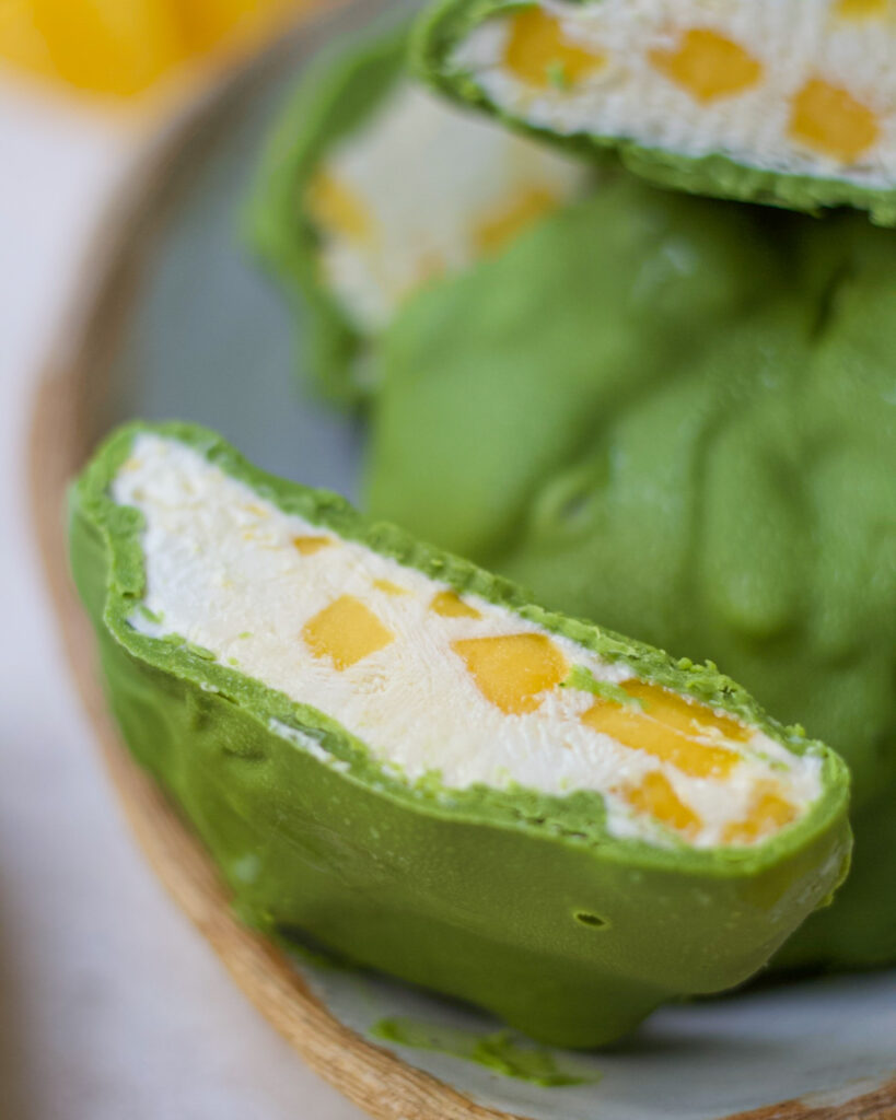 MANGO MATCHA CLUSTERS - Bake with Shivesh