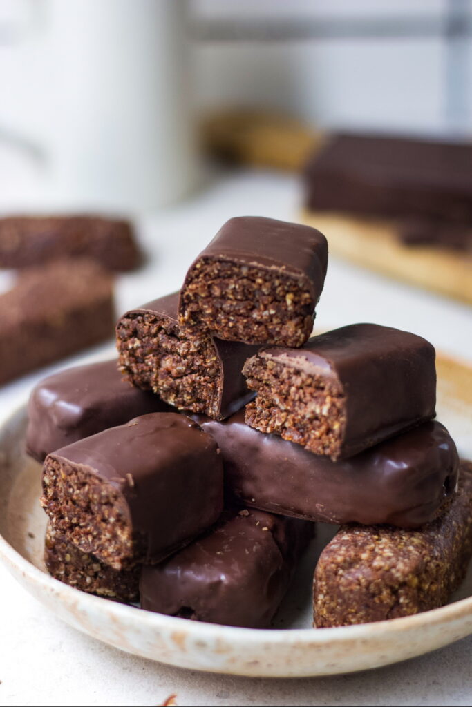 HEALTHY CHOCOLATE BARS - Bake with Shivesh