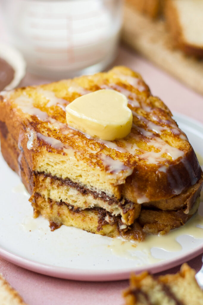 BEST EGGLESS FRENCH TOAST - Bake with Shivesh