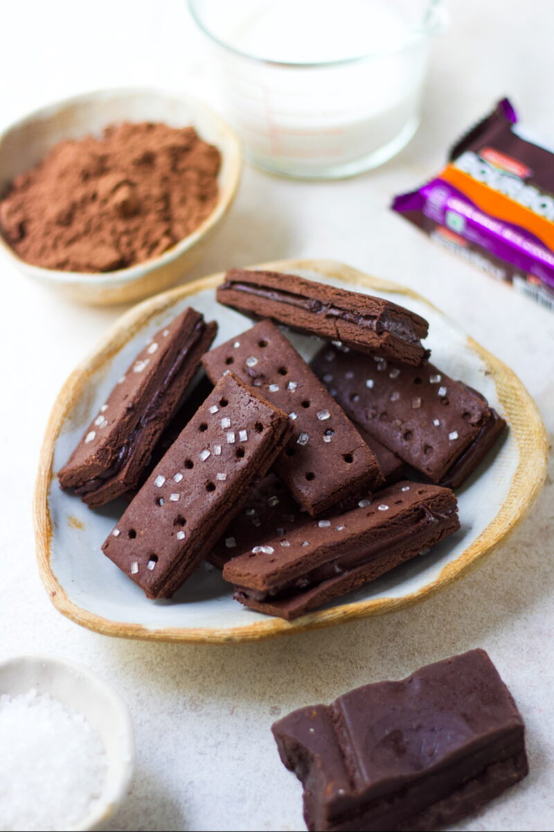 HOMEMADE BOURBON BISCUIT - Bake with Shivesh