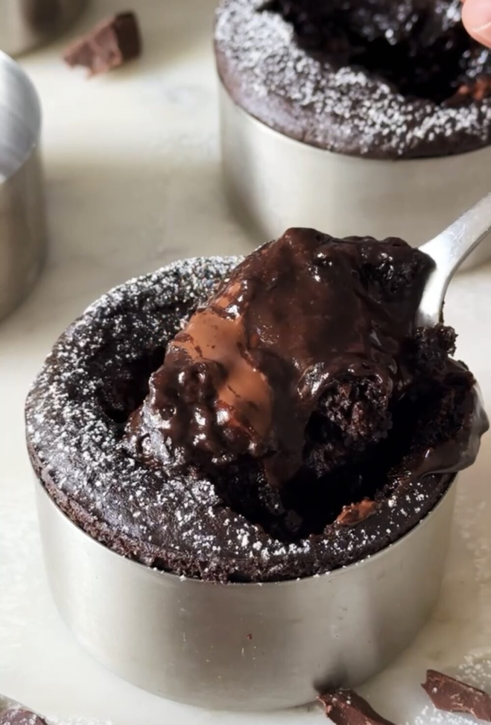 CHOCOLATE LAVA CAKE IN KATORI - Bake with Shivesh