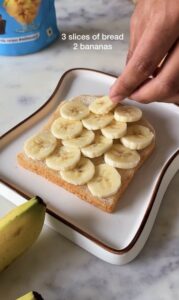VIRAL BANANA MILK TOAST - Bake with Shivesh