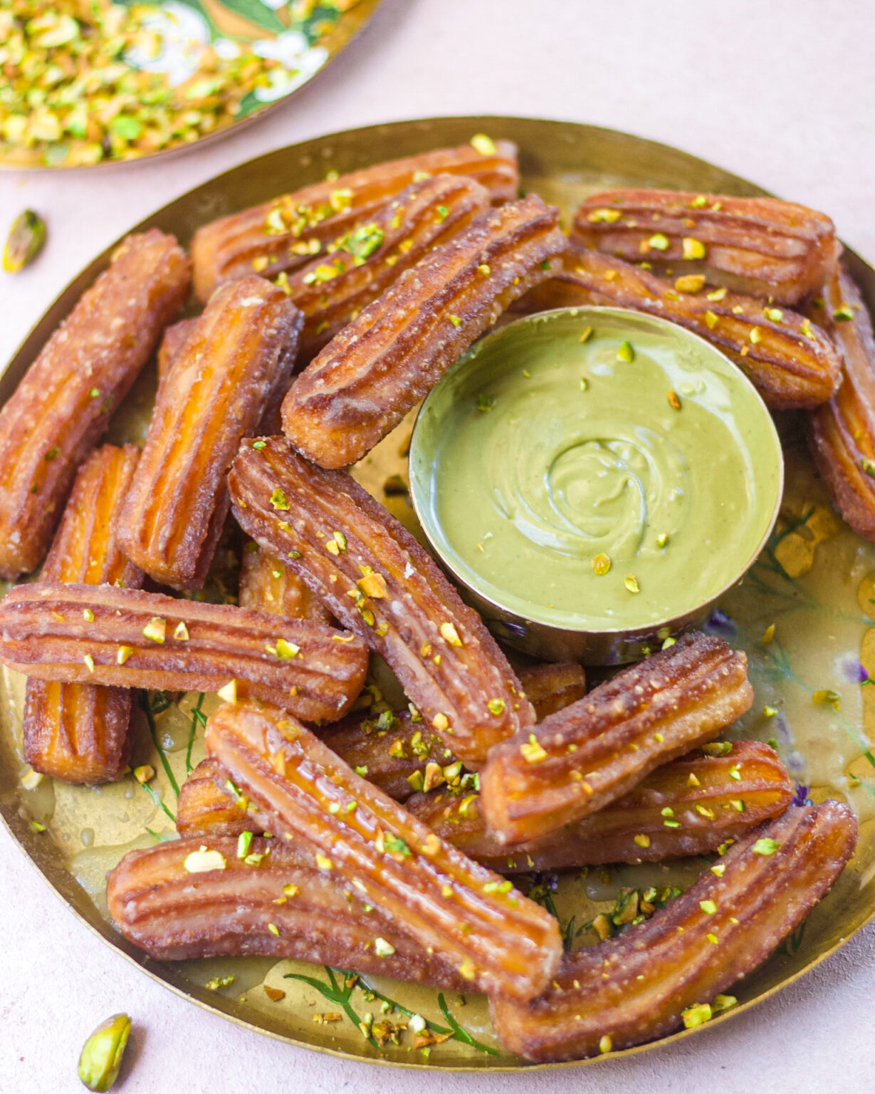 EGGLESS GULAB JAMUN CHURROS - Bake with Shivesh