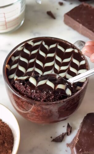 2-MINUTES RAGI CHOCOLATE MUG CAKE - Bake with Shivesh