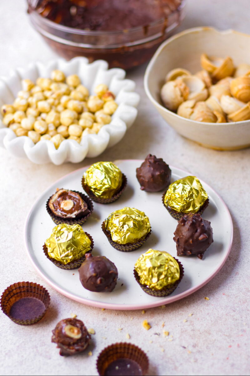 HOMEMADE FERRERO ROCHER - Bake with Shivesh