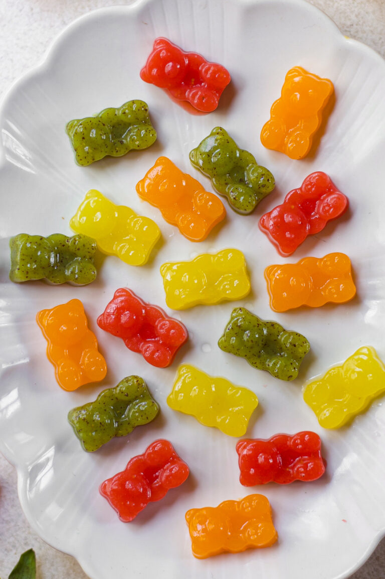 NO GELATIN GUMMY BEARS - Bake with Shivesh