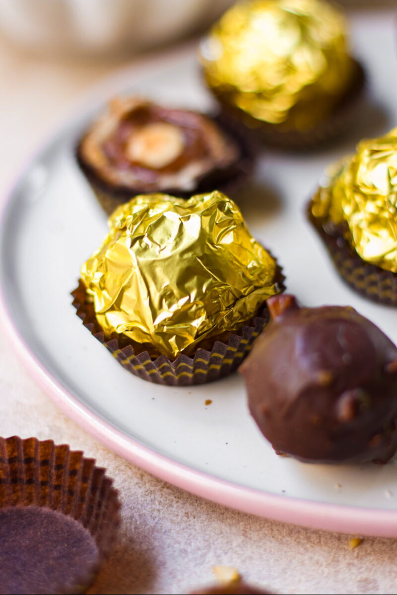 HOMEMADE FERRERO ROCHER - Bake with Shivesh