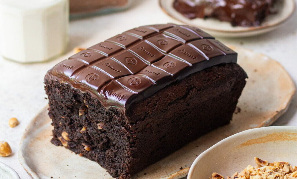 Chocolate Bar Cake in the Microwave - Bake with Shivesh