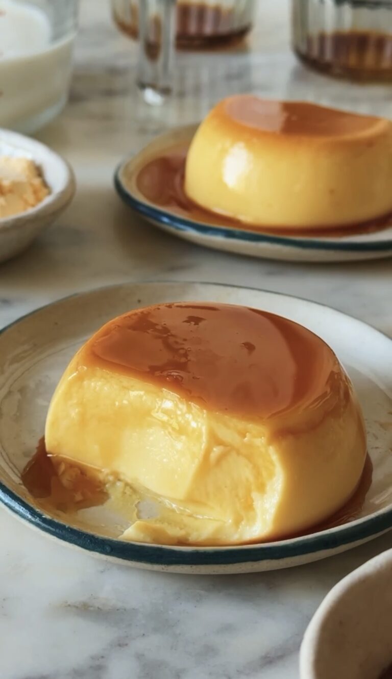 3-INGREDIENT CARAMEL PUDDING - Bake with Shivesh