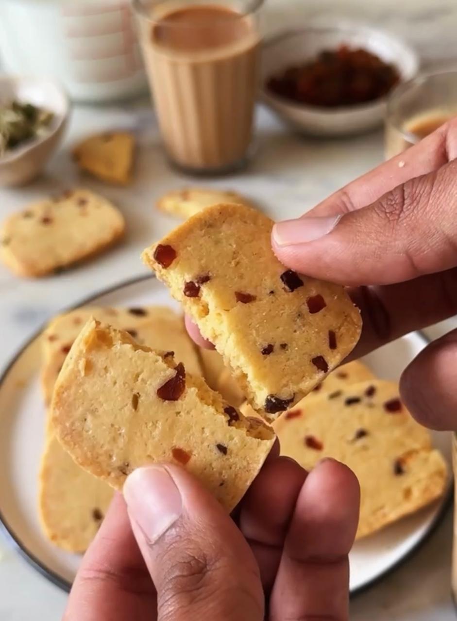 KARACHI COOKIES IN COOKER - Bake with Shivesh